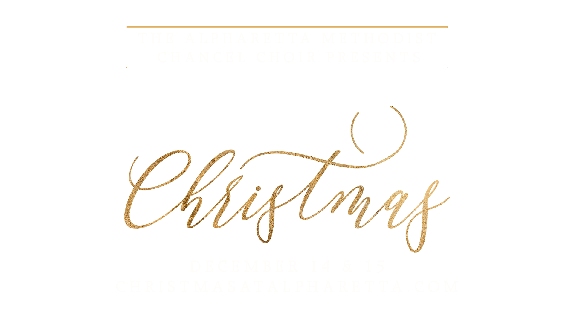 Christmas Concert - Alpharetta Methodist Church
